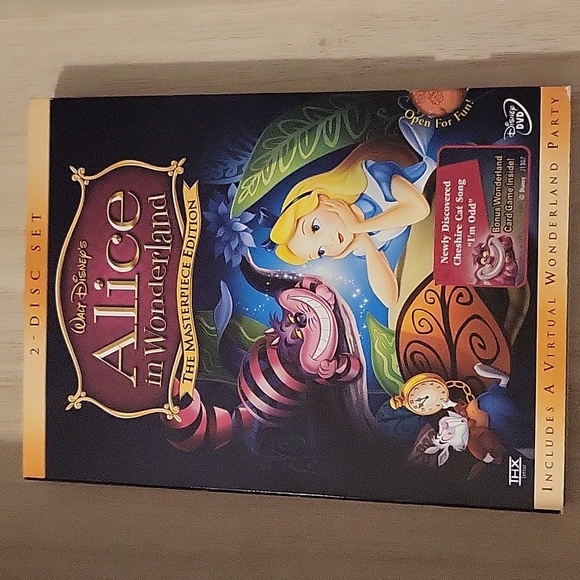 Disney | Media | Disneys Alice In Wonderland Dvd Sealed | Poshmark